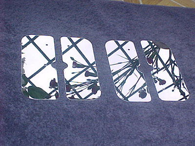 Stainless for Classics - STAG UNDER BONNET INSULATION PAD SECURING PLATES